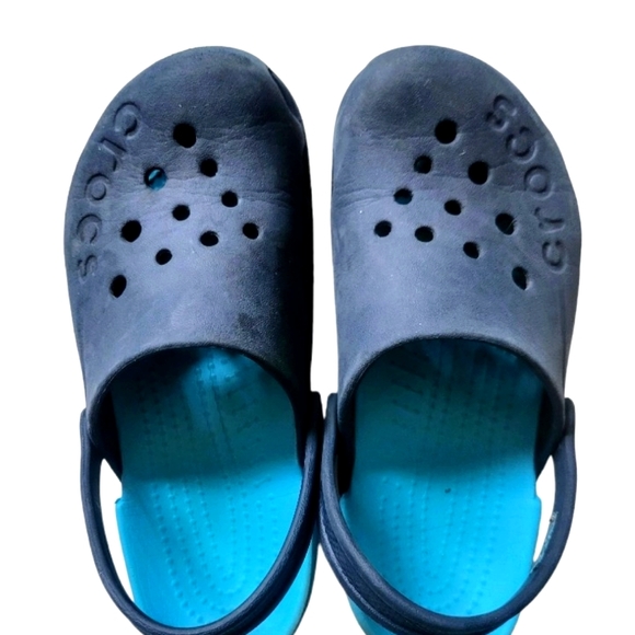 CROCS | Shoes | Crocs Kids Electro Clog Sandal Size J 3 Navyelectric ...